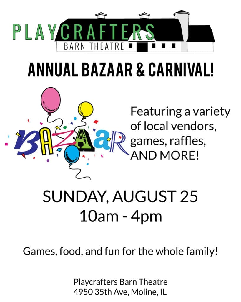 Have some Bazaar! Fun at Playcrafters Barn Theatre | Quad ...