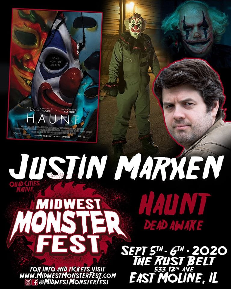 Quad-Cities' Star Of 'Haunt,' Justin Marxen, Coming To Monster Fest ...