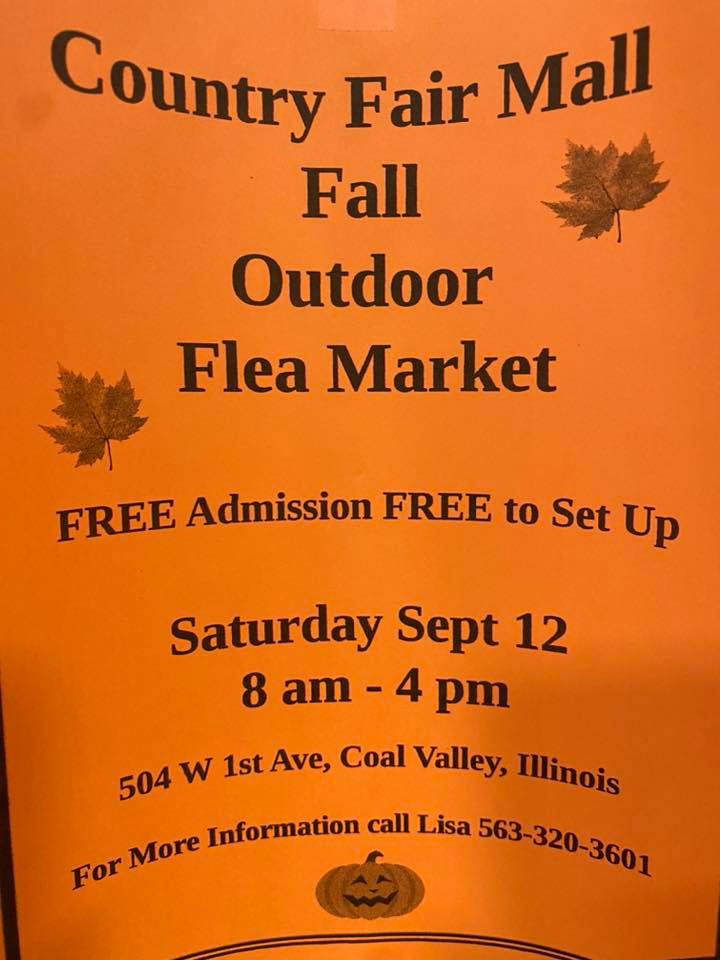 Country Fair Mall in Coal Valley Hosts Fall Outdoor Market | Quad Cities