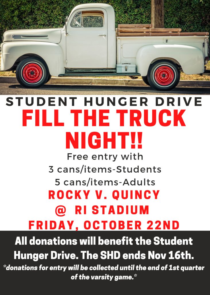 Rock Island High School Student Council Holding Student Hunger Drive ...