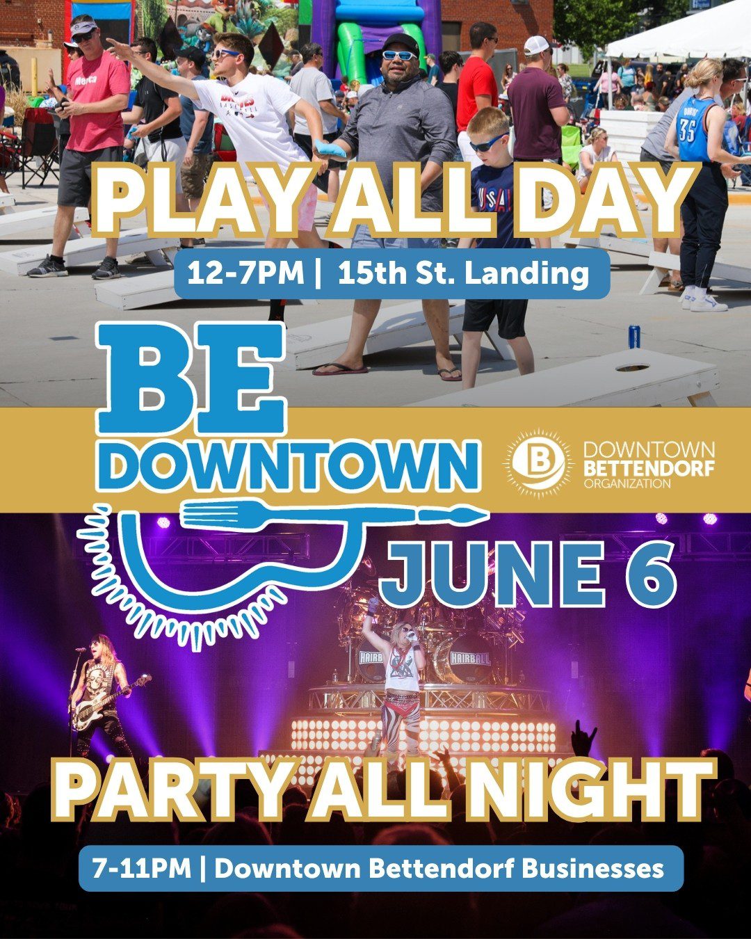 Family Fun and Live Music at “Be Downtown” in Bettendorf Saturday ...